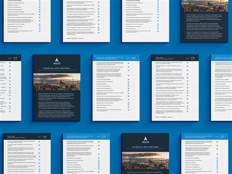 Comprehensive MSP Features Evaluation Checklist Agio
