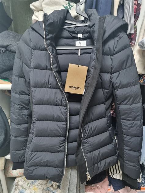 버버리 구스다운 숏패딩 당근 중고거래