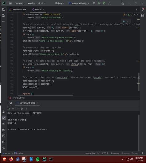 Github Surf Waxtcp Client Server C Tcp Client And Tcp Server