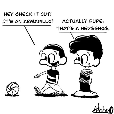 Inktober Day 15 Armadillo [oc] R Comics