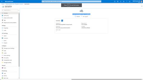 Creating A Stream Analytics Job Results In Name Undefined · Issue 1577