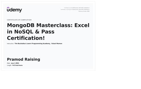 Pramod Raising On Linkedin Mongodb With C