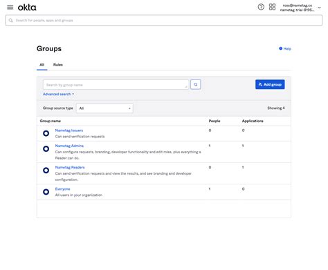 Saml Sso With Okta Nametag Developer Documentation