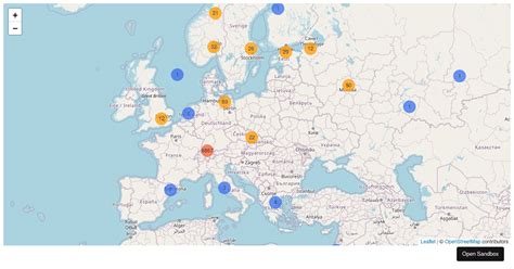 Leaflet Canvas Marker Examples Codesandbox