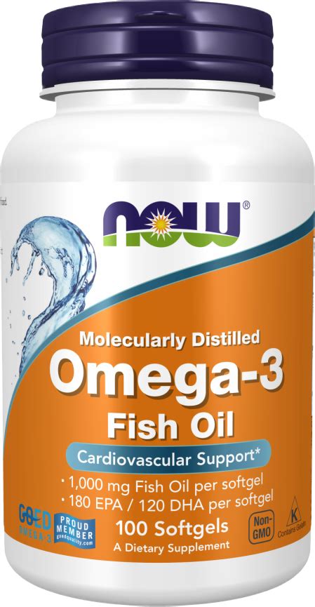 Omega 3 1000 mg / Molecularly Distilled - Аптека Маджаров