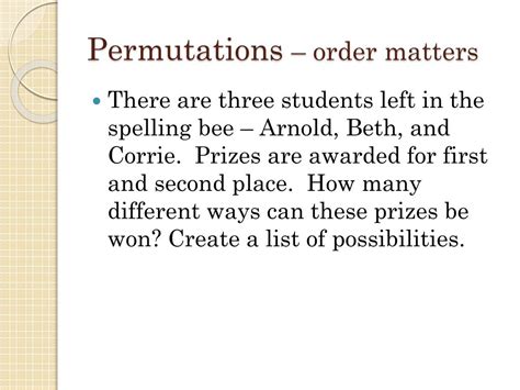ppt permutations combinations and counting theory powerpoint