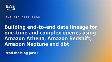 Constructing End To End Information Lineage For One Time And Complicated Queries Utilizing