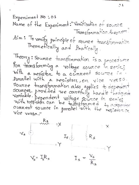 Source Transformation Pdf Quantity Electronics