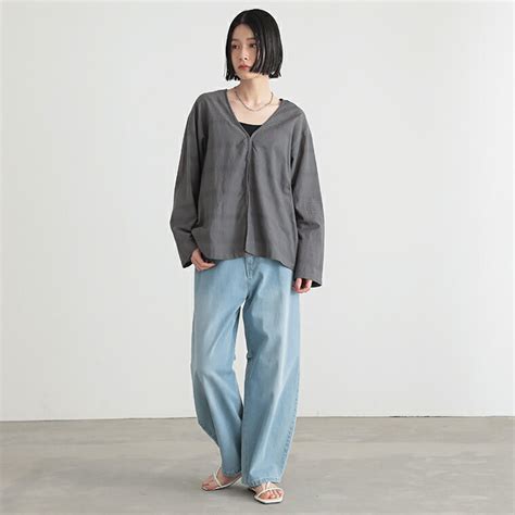 【楽天市場】【マラソン 50％offクーポン 31日9 59迄】インド綿 シャツカーディガン ブラウス カーディガン シャツ 長袖 羽織 Vネック 冷房対策 透け感 シアー 綿100