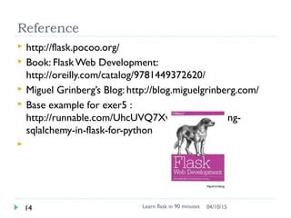 Learn Flask In 90mins PPT