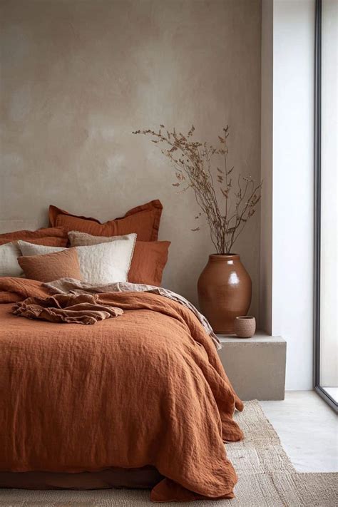 Earthy Elegance 20 Stunning Terracotta Bedrooms The Olive Branch Nest