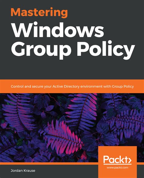 Mastering Windows Group Policy Ebook Cloud And Networking
