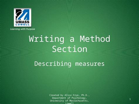 Pptx Writing A Method Section Dokumen Tips