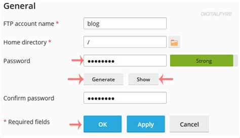 How To Change An FTP Account Password In Plesk DigitalFyre