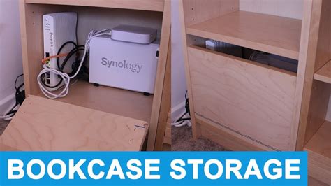 IKEA Shelf Hack Hiding Network Equipment In A Bookcase YouTube