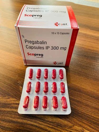 Pregabalin Capsules Ip 300 Mg T Preg 300 At ₹ 480 Box Pregabalin Capsules In Ambala Id