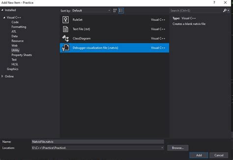 LPTCP Programming Journey C Using NatVis Files With UE4 Visual