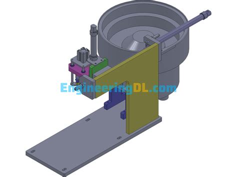 O Ring Automatic Assembly Machine Equipment Solidworks Engineeringdl