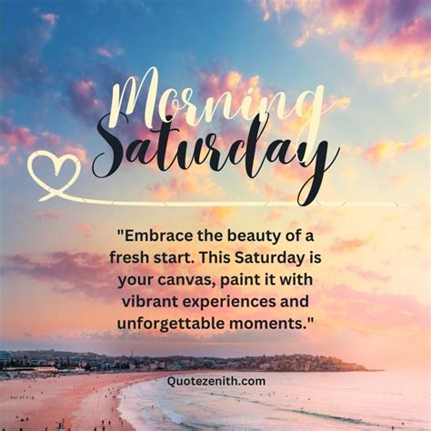 Good Morning Saturday Quotes