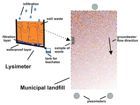 General Sketch Of The Lysimeter Download Scientific Diagram