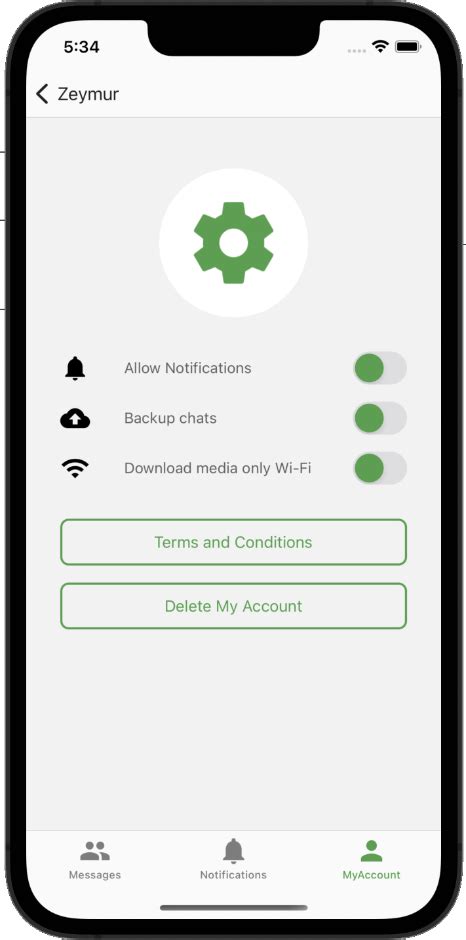 Messaging App Ui Template For Xamarin Forms By Zeymur Codecanyon