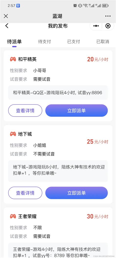 陪玩接单小程序开发方案详解陪玩小程序 Csdn博客