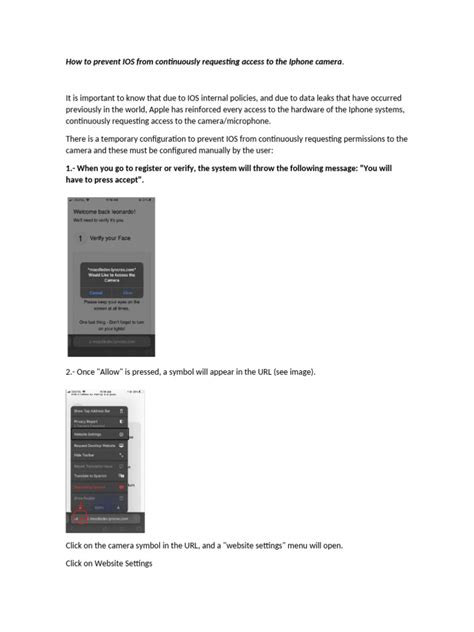 How To Prevent Ios From Continuously Requesting Access To The Iphone