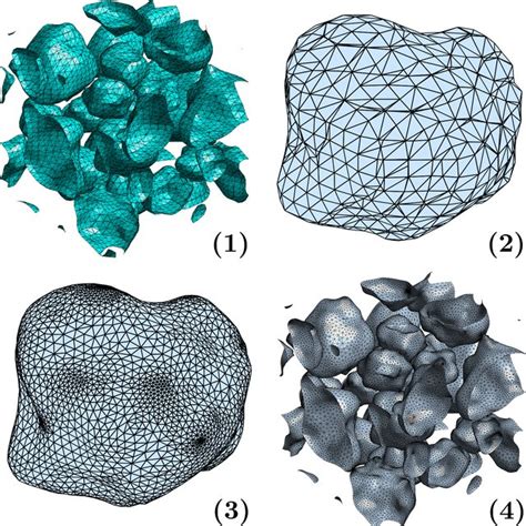 Inclusions Surface Meshing Main Steps 1 Isosurface Extraction Via Download Scientific