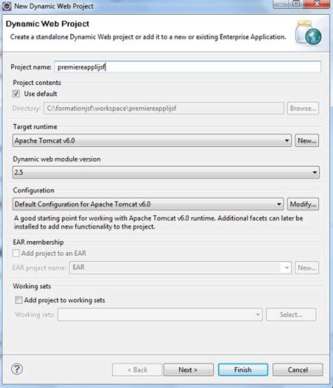 Tutoriel Jsf N°3 Votre Première Application Jsf