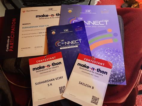 Sudharshan Vijay On Linkedin Innovation Networking Makeathon Ciiconnect