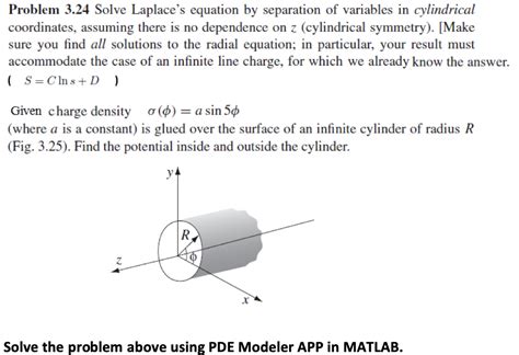 Solved Problem 3 24 Solve Laplaces Equation By Separation