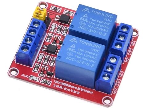 Relay Module 2 Channels 12V 10A Opto Isolated Quality Relays 99Tech