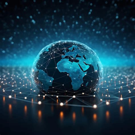 Premium Vector Future Global Globe Networking Planet Worldwide