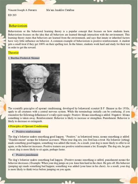 Ed 203 Final Requirement Pdf Constructivism Philosophy Of Education Learning