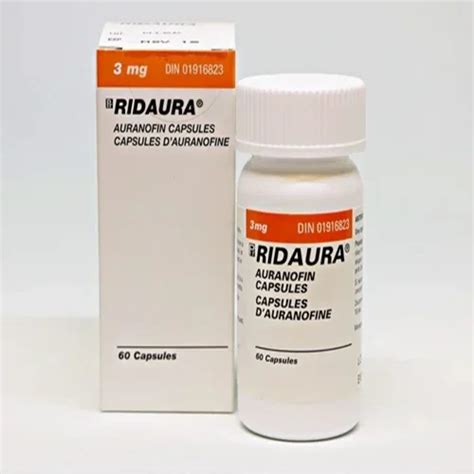 Ridaura Capsules At ₹ 5000 Box Auranofin Capsules And Tablets In
