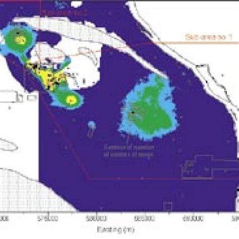 Revised Geostatistical Groundwater Data For Four Assumed Plume Depths