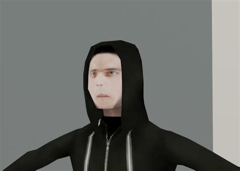 Mr Robot Playstation 1 Style Models D Rmrrobot