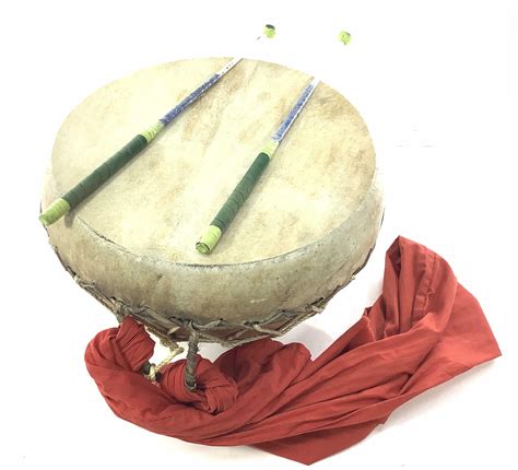 Lot Vintage Trinidad Tobago Tassa Kettle Drum Wbeater