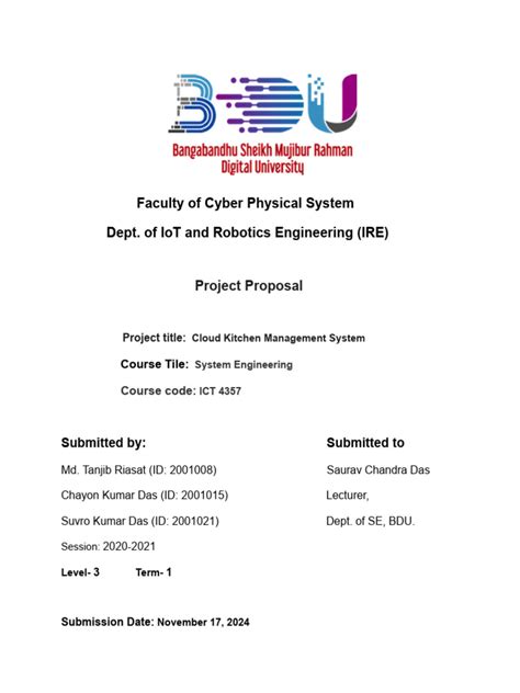 System Project Proposal Pdf Cloud Computing Inventory
