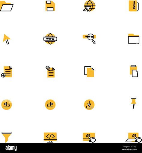 Pc Software Illustration Vector On A White Background Stock Vector