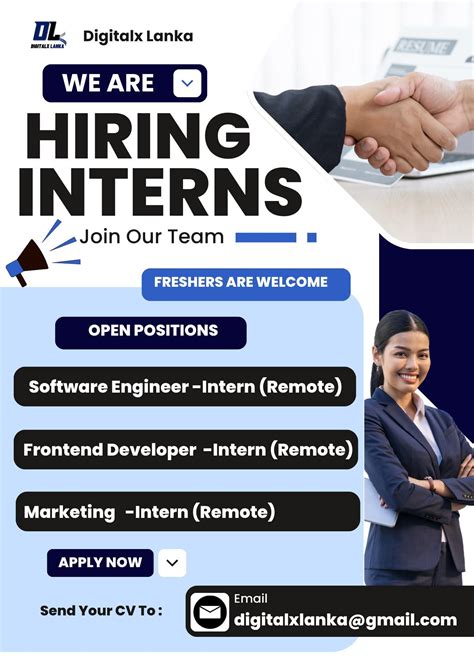 Internship Software Engineer Front End Marketing Jobseekerlk