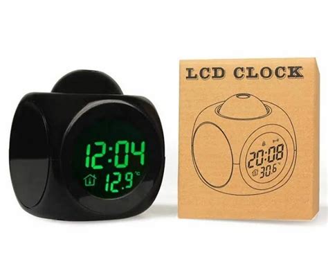 Black Digital LCD Clock At Piece Digital LCD Clock In Mumbai ID