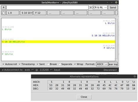 Serial Monitor With More Features Alternative As Example Libraries Arduino Forum