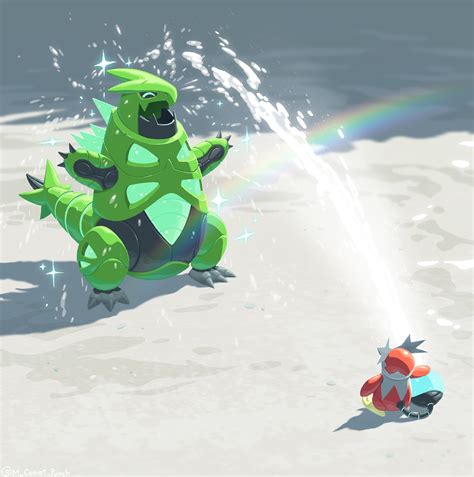 Iron Bundle And Iron Thorns Pokemon Drawn By Komepan Danbooru