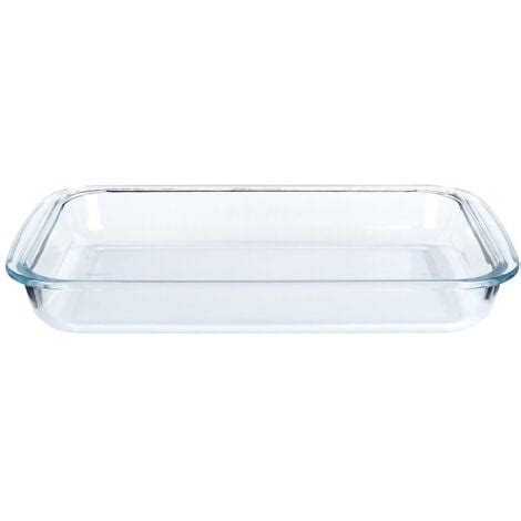 Fuente De Vidrio Para Horno Apta Para Hornear Y Asar 3 L