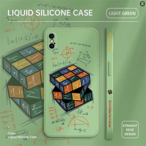 Hontinga Casing Untuk Samsung Galaxy A12 Casing Matematika Formula