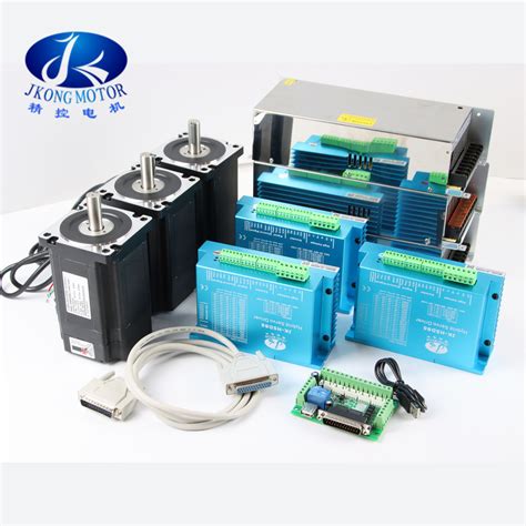 Two Phase 4 Axis Nema34 CNC Hobby Kit 1 8 Degree Angle