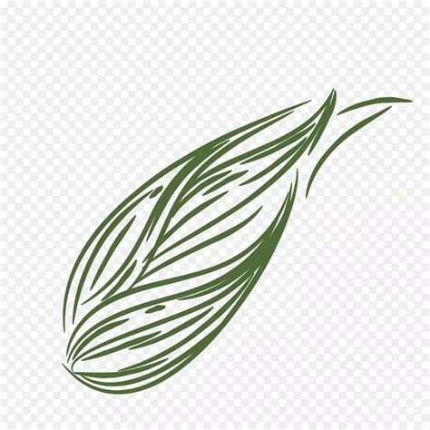 简笔画绿色叶子矢量图png图片素材下载 图片编号ykevjdny 免抠素材网