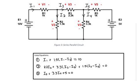 Solved Figure 3 Series Parallel Circuitloop