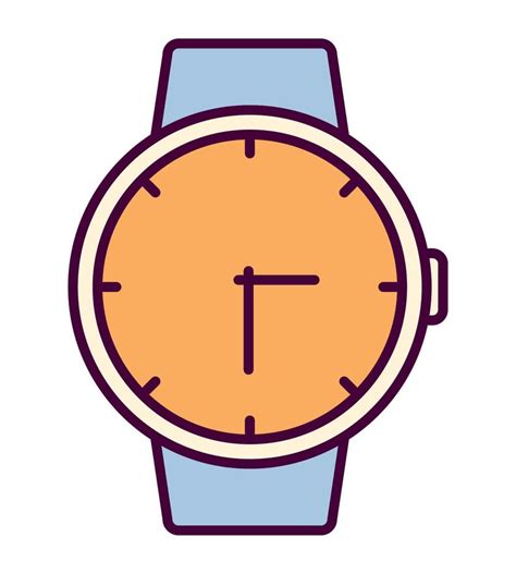 Wrist Clock Illustration 21386694 Vector Art At Vecteezy